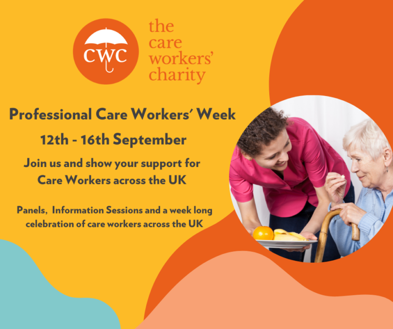 Professional Care Workers' Week 22 - The Care Workers Charity trading ...